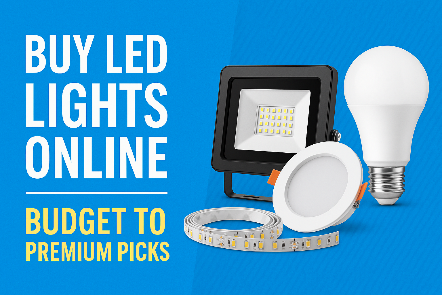 Buy LED Lights Online – Budget to Premium Picks