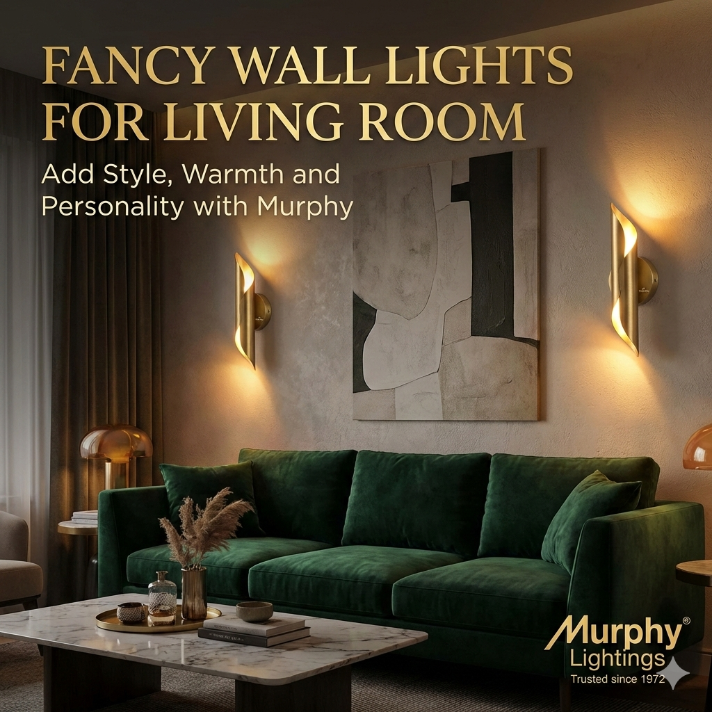 Fancy Wall Lights for Living Room | Stylish & Elegant Designs – Murphy ...