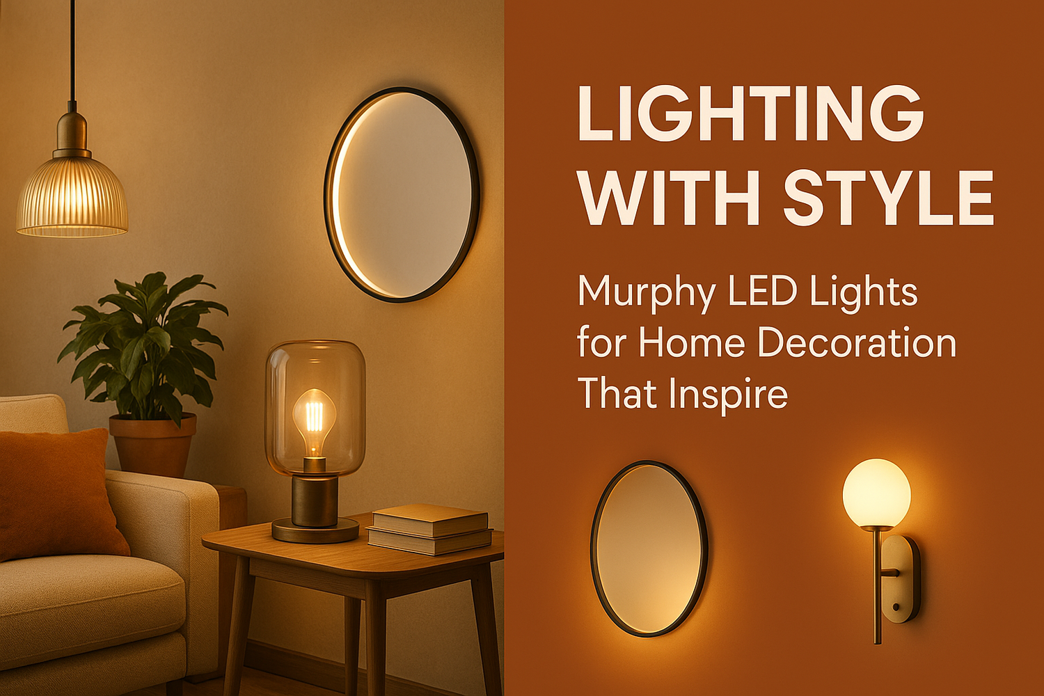 Lighting with Style – Murphy LED Lights for Home Decoration That Inspi
