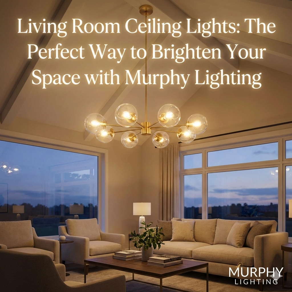 Living Room Ceiling Lights – Brighten Your Space with Murphy Lighting ...