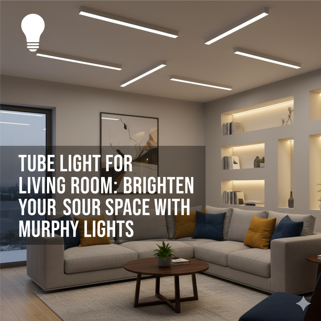 Tube Light for Living Room: Brighten Your Space with Murphy Lights ...