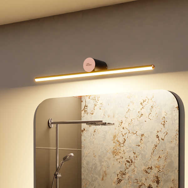 Buy Murphy 12W 2FT 3-in-1 LED Mirror Light Online – Rose Gold – Murphy ...