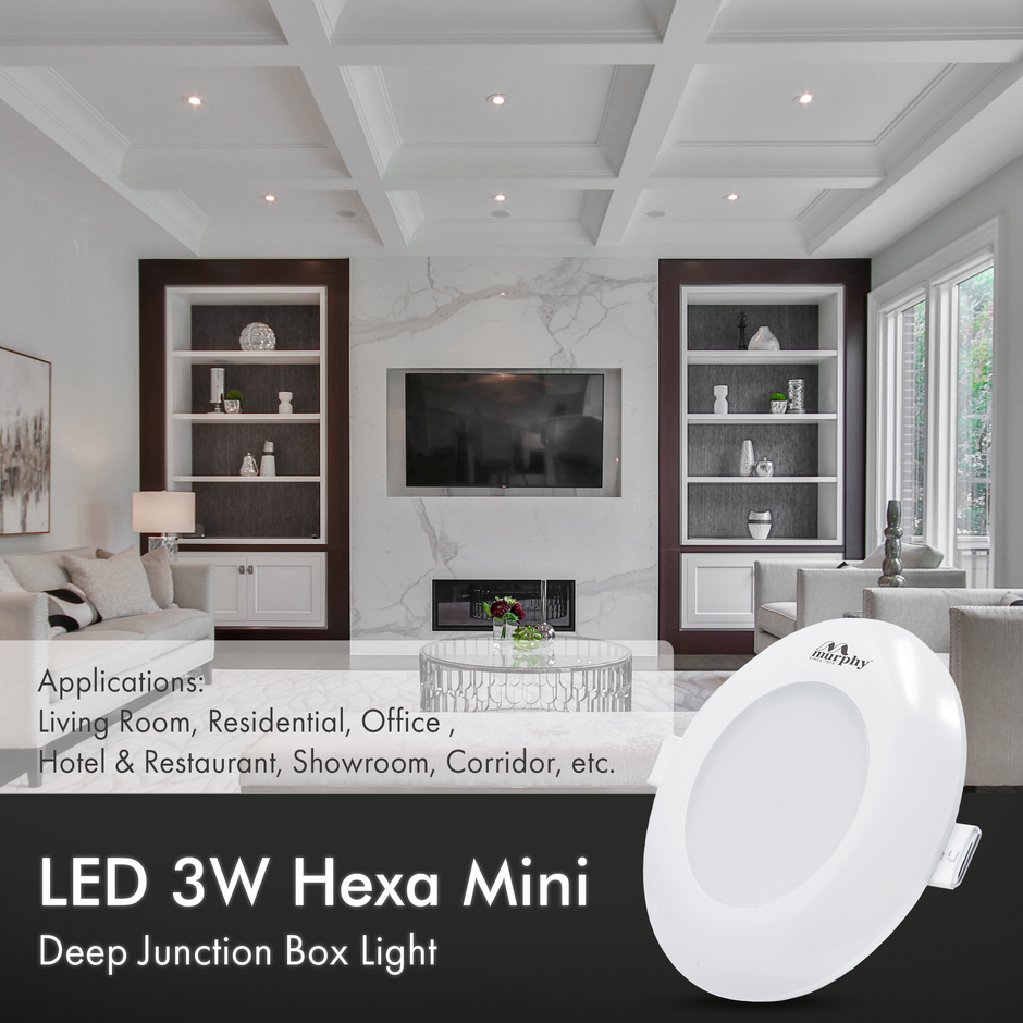 Premium LED Junction Box Light – Home Lighting | Murphy – Murphy Lightings