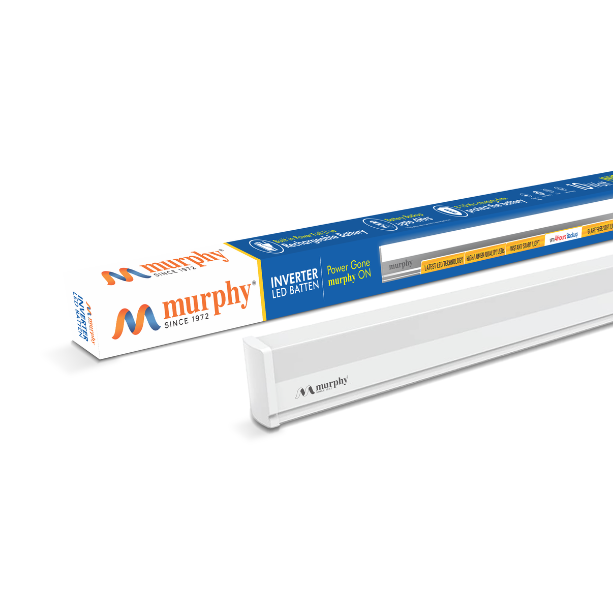 Murphy 10W Inverter LED Tube Light – Bright & Long-Lasting – Murphy ...
